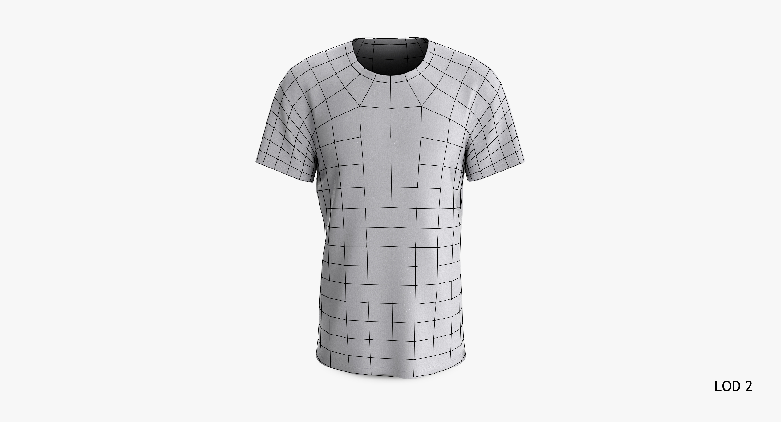 Cotton male female t-shirts 3D model - TurboSquid 1330414
