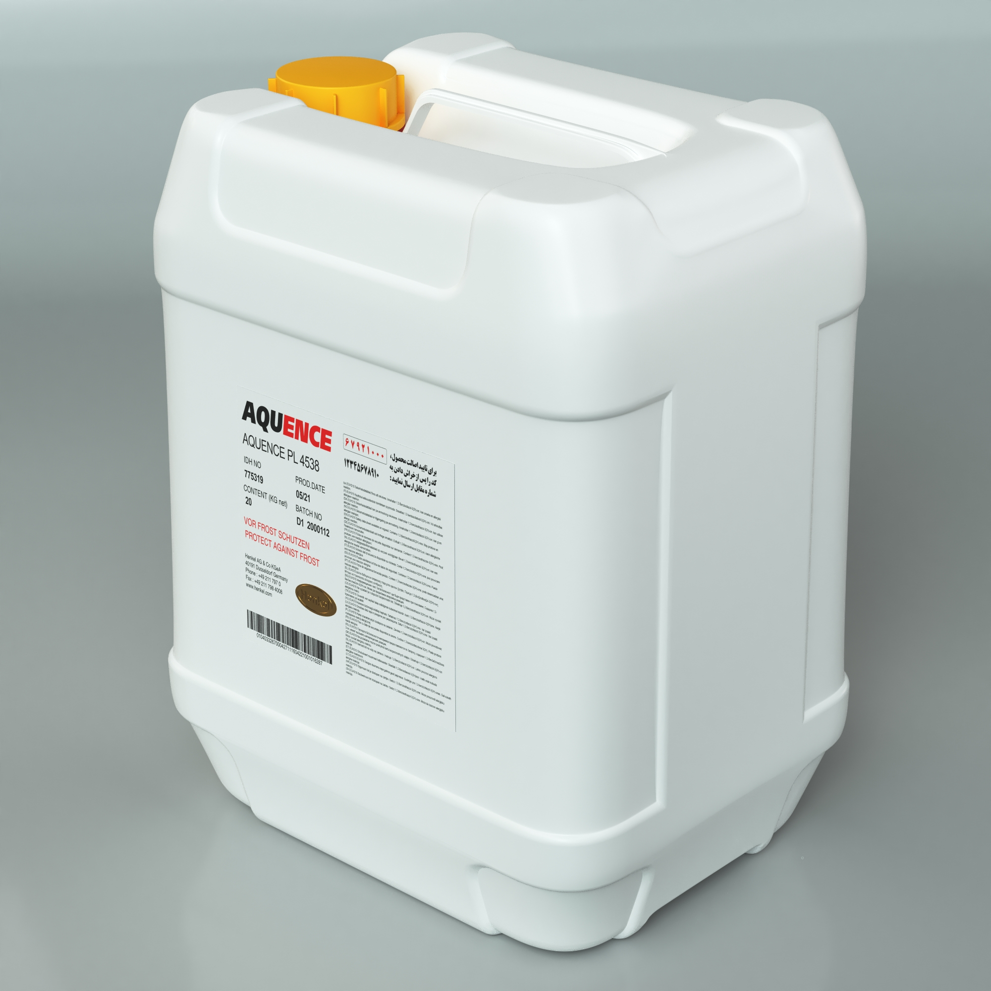 3D 20 Liter Container model - TurboSquid 1956699