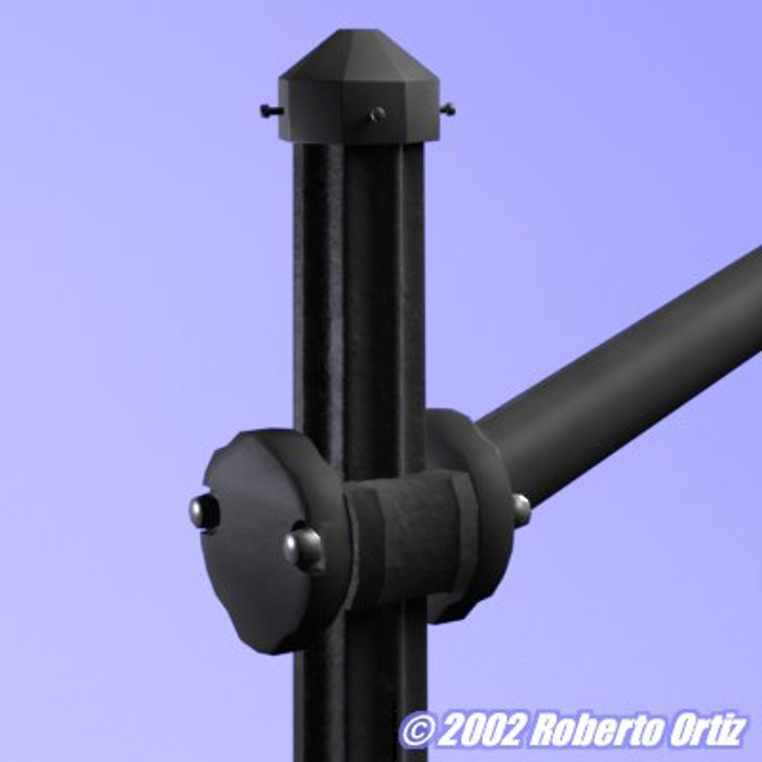 Cobra Head Street Light 3d Model