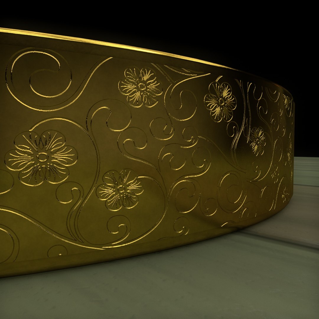 3D Golden Compass Model - TurboSquid 1182866