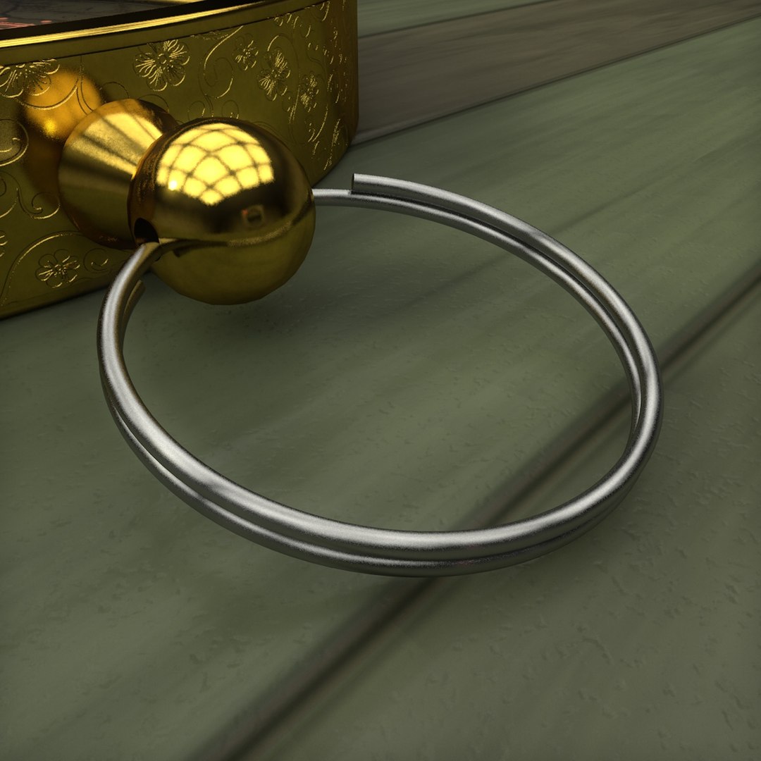 3D Golden Compass Model - TurboSquid 1182866