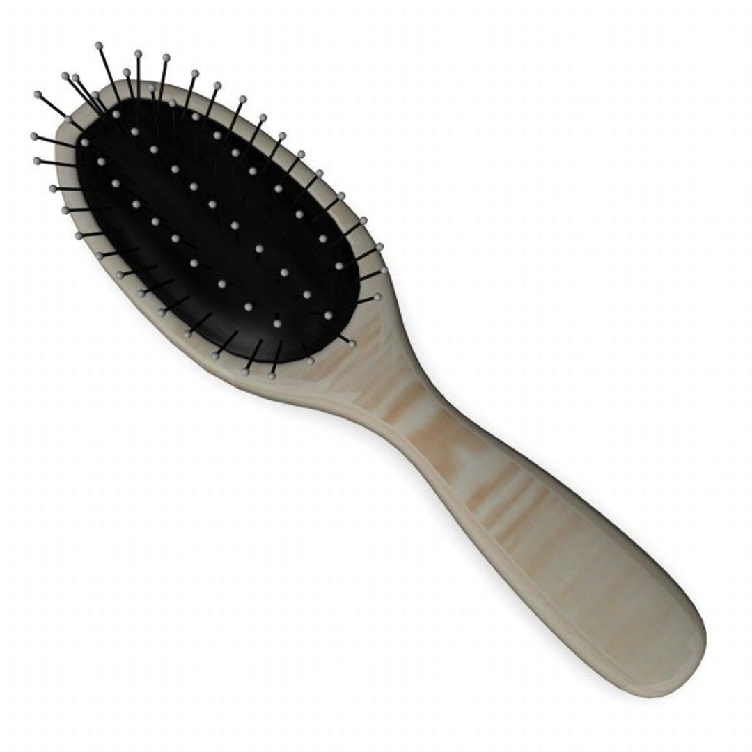 3d Hair Brush Model