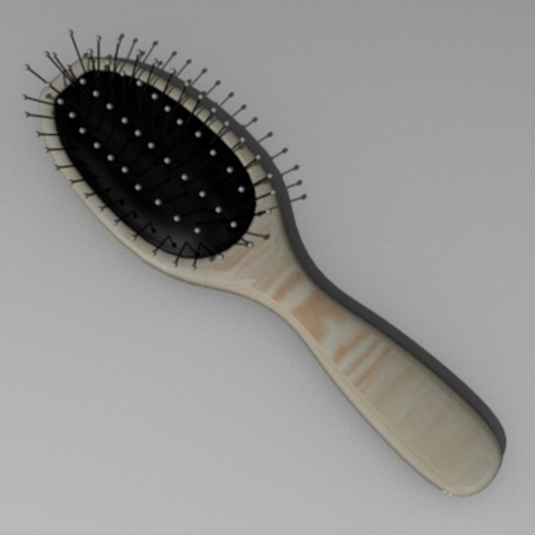 3d Hair Brush Model