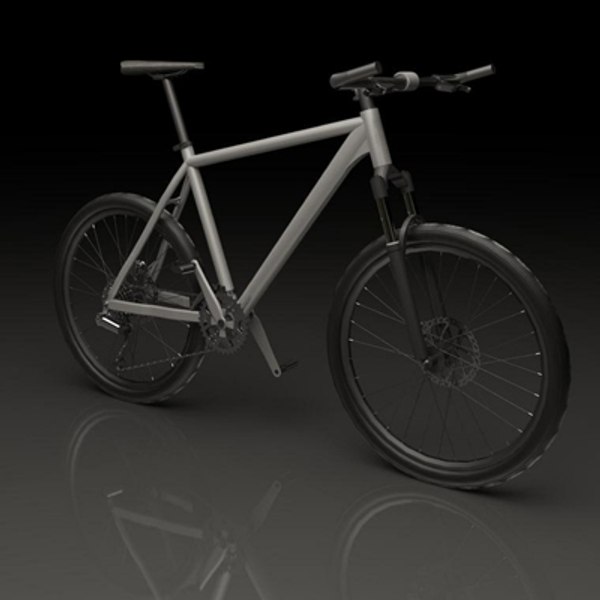 3ds max mountainbike bike
