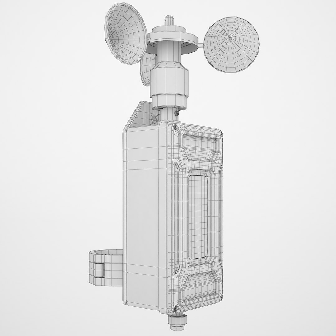 Wireless Wind Speed Model - TurboSquid 1712709