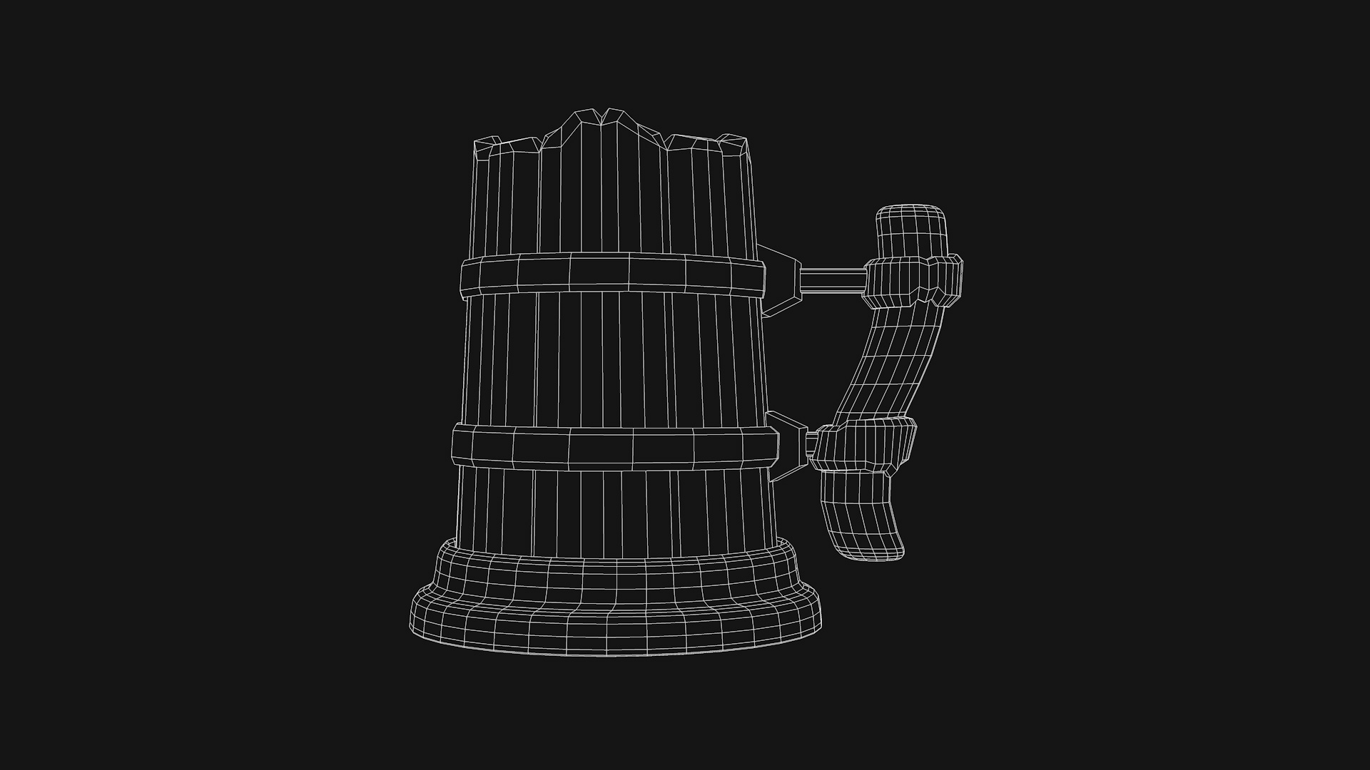 3D Medieval Mug Model - TurboSquid 1732270
