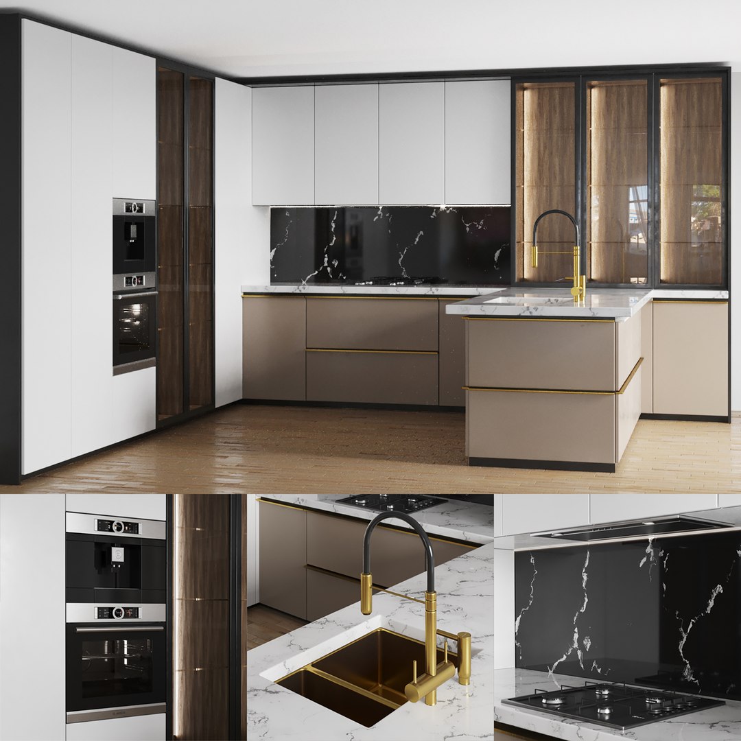 Kitchen 050 3D - TurboSquid 1990702