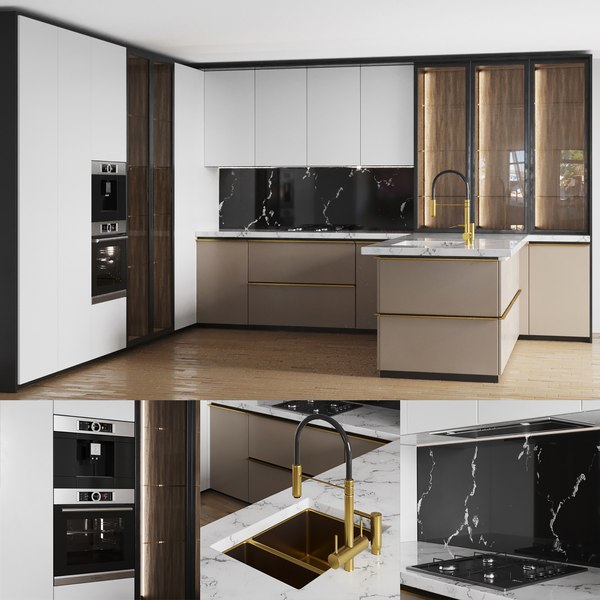 Kitchen 050 3D 모델 - TurboSquid 1990702