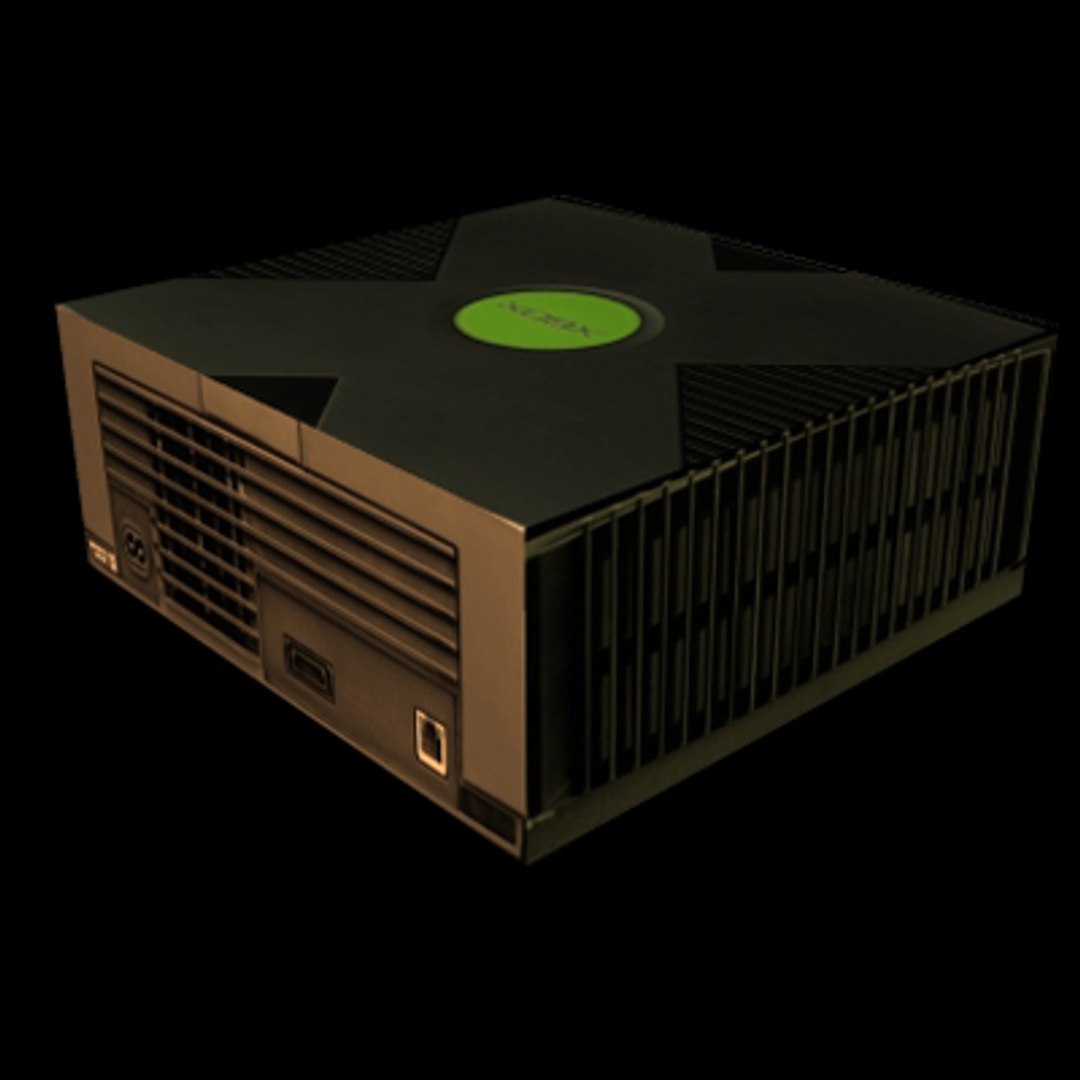Box Xbox 3d Model
