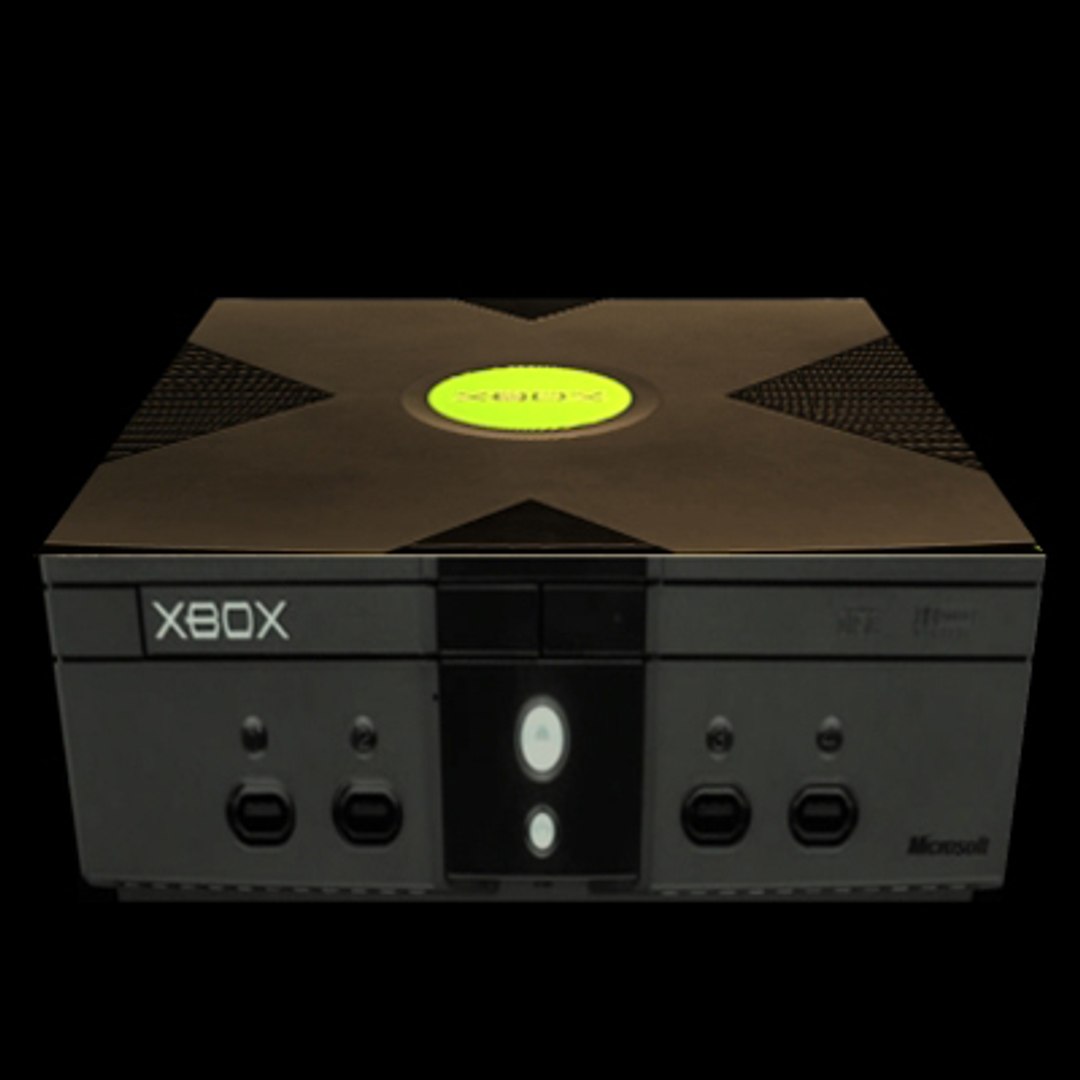 Box Xbox 3d Model