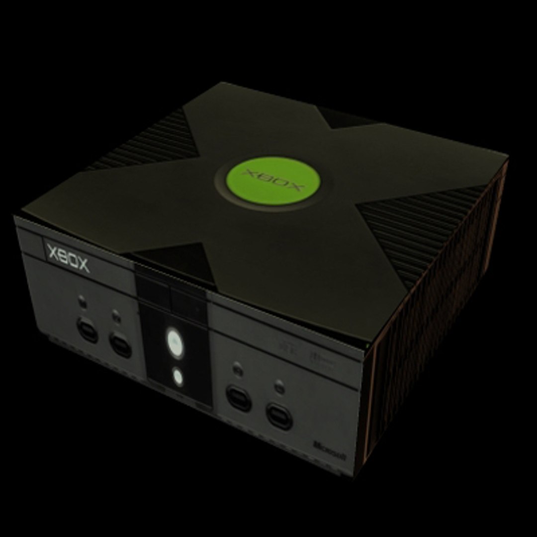 Box Xbox 3d Model