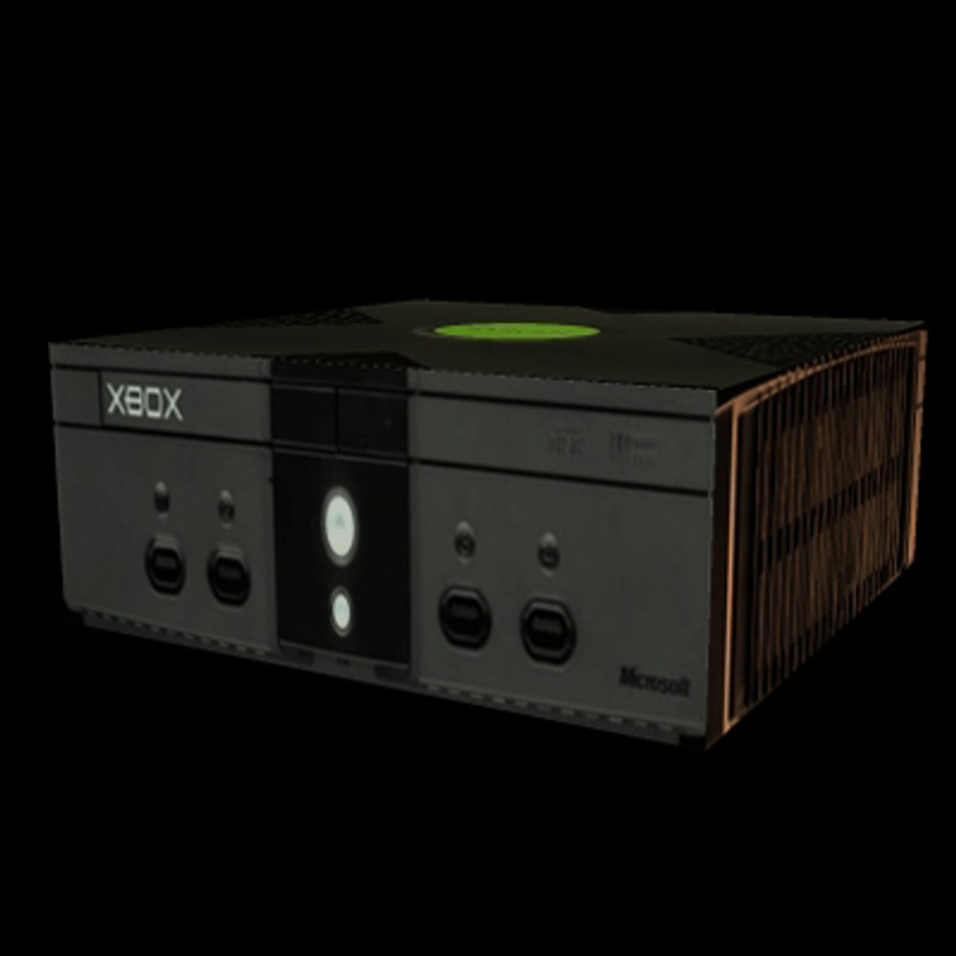 Box Xbox 3d Model