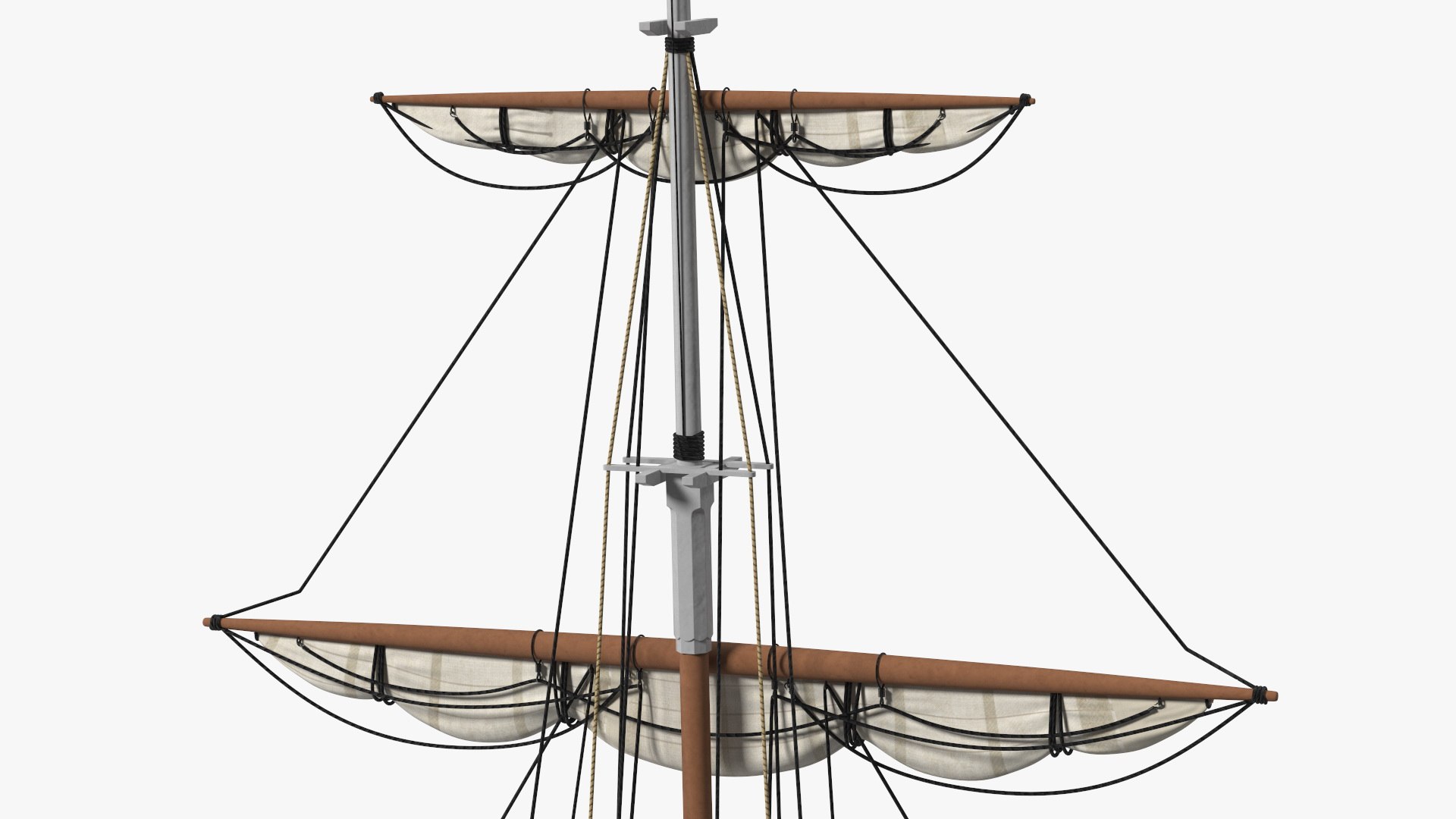 Foremast Retracted Sails 3D - TurboSquid 1845836