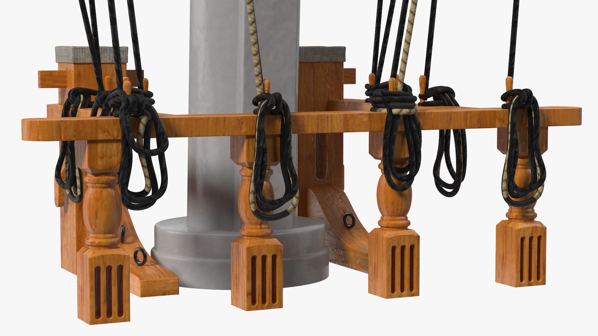 Foremast Retracted Sails 3D - TurboSquid 1845836