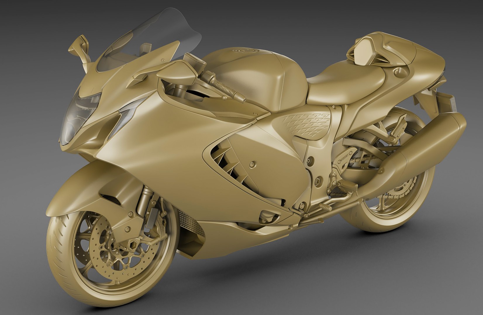 3D Suzuki Hayabusa 2022 - TurboSquid 1989434