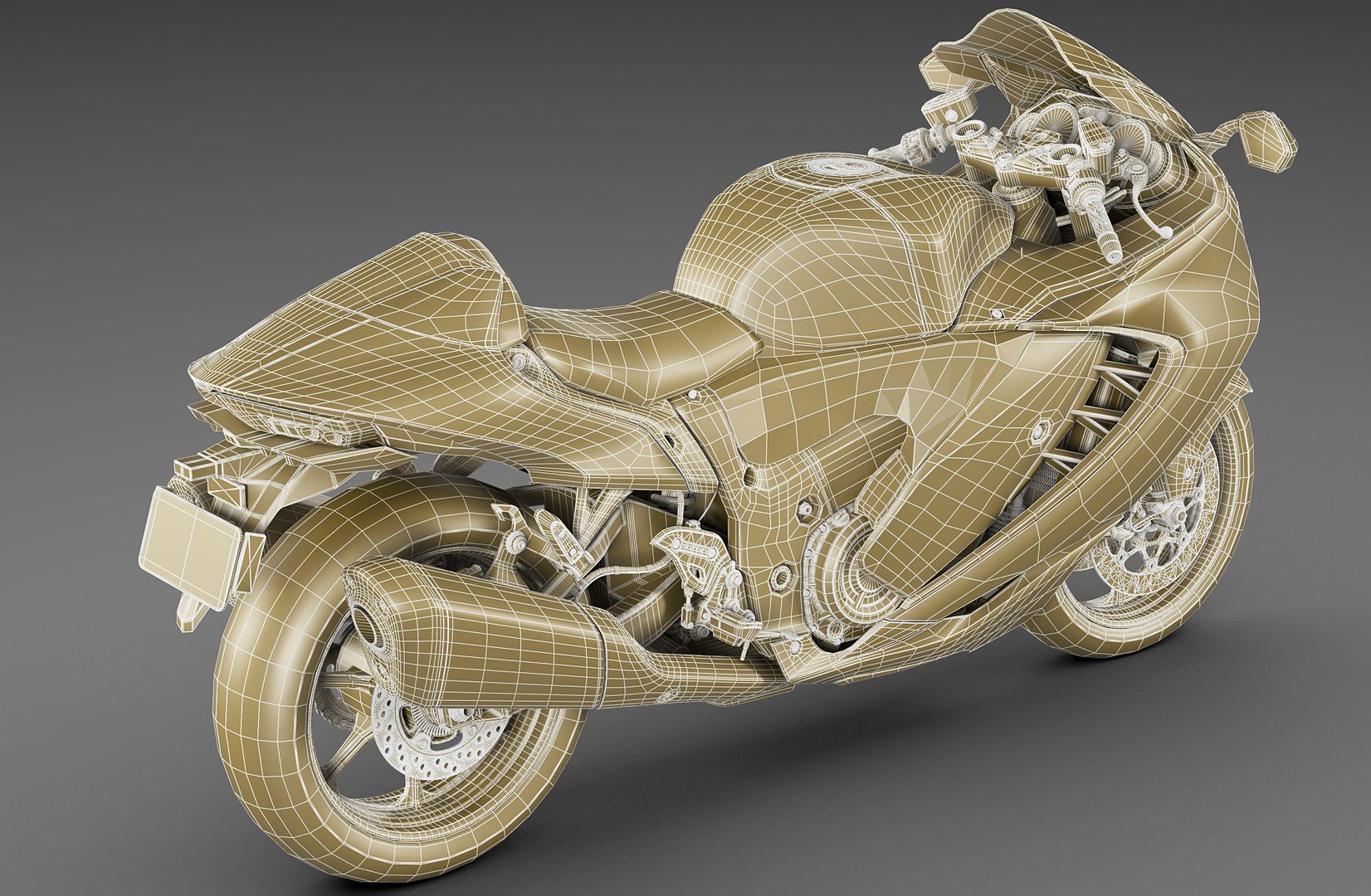 3D Suzuki Hayabusa 2022 - TurboSquid 1989434