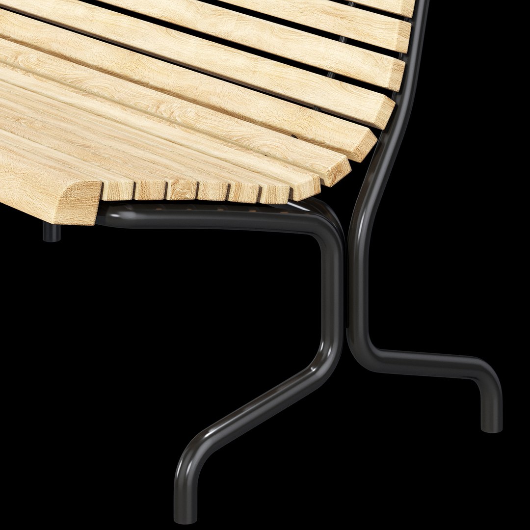 Contour Bench 3D Model - TurboSquid 2080553