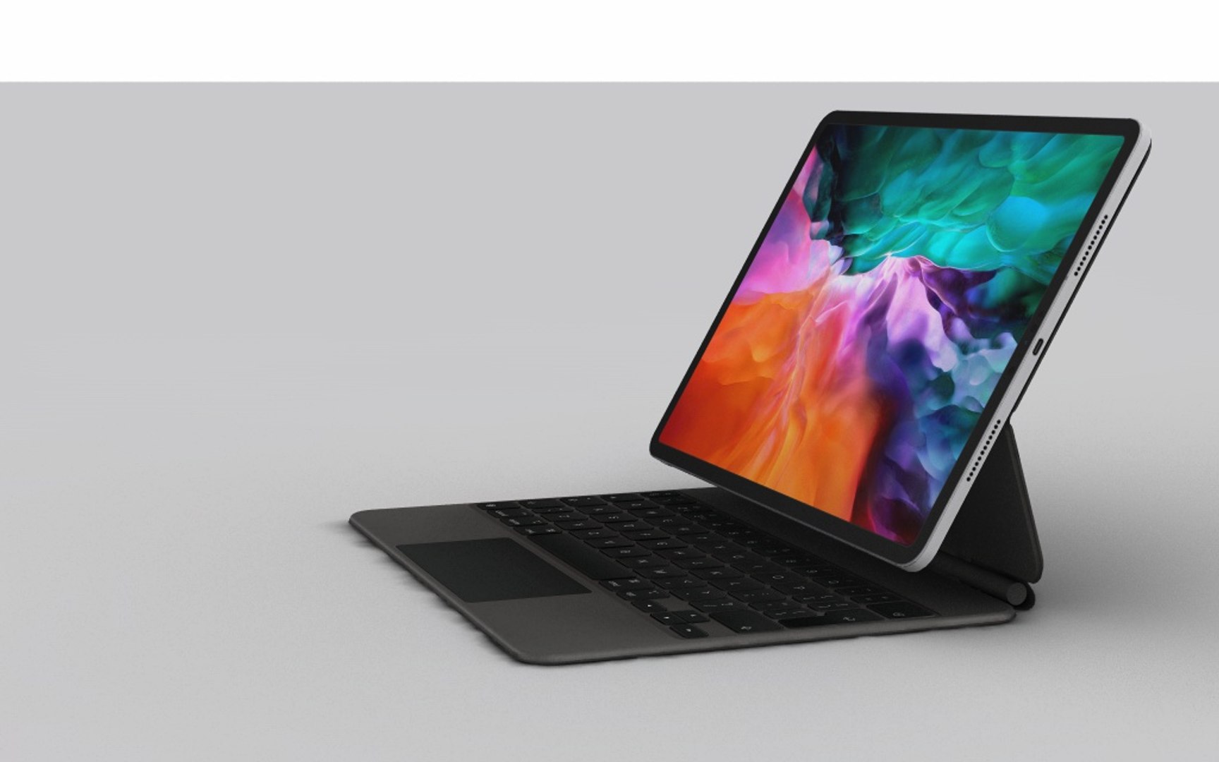 Ipad Pro 2020 Keyboard Model - TurboSquid 1624646
