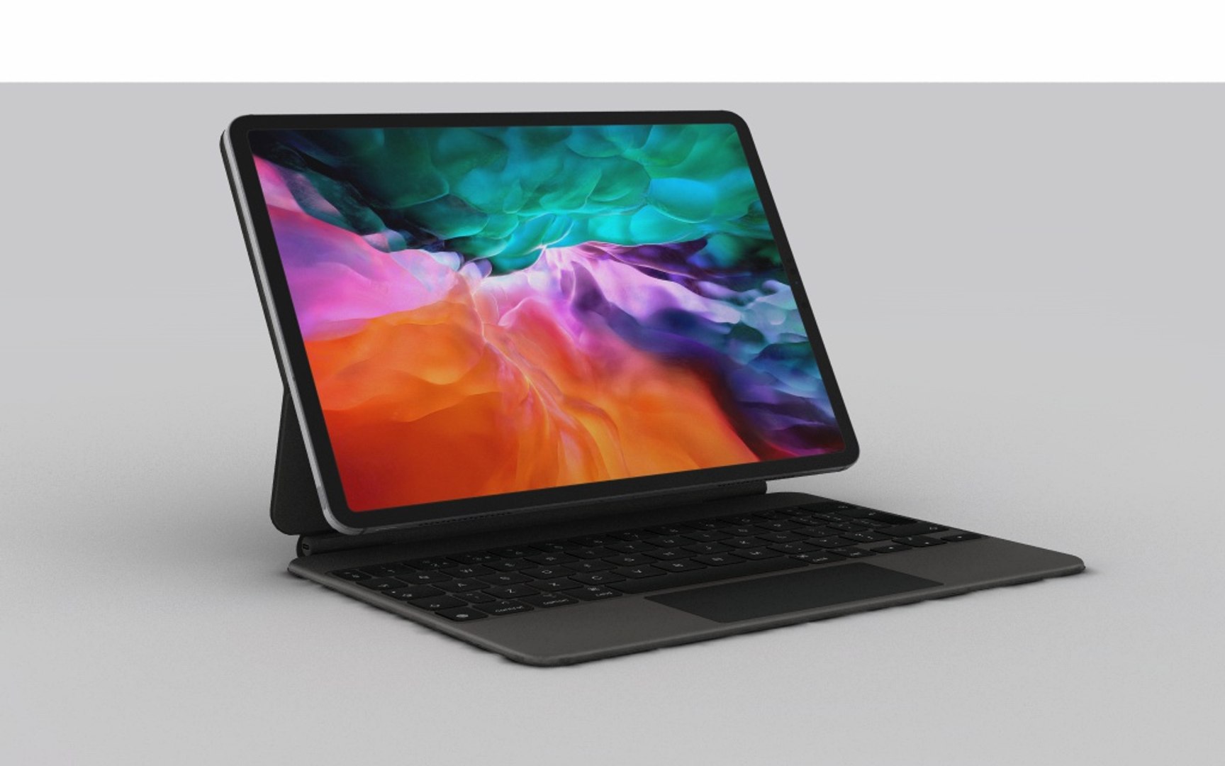 Ipad Pro 2020 Keyboard Model - TurboSquid 1624646