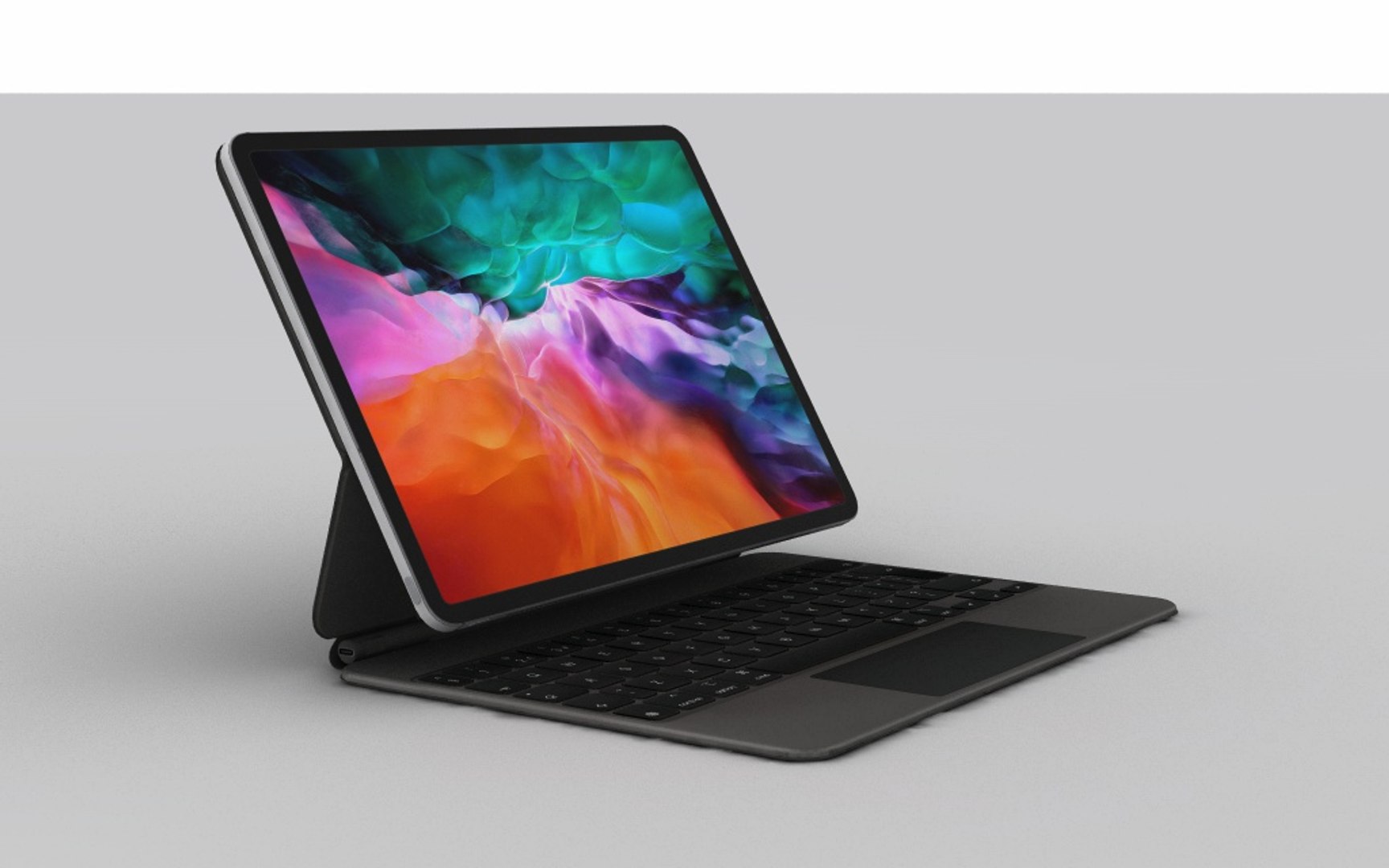 Ipad Pro 2020 Keyboard Model - TurboSquid 1624646