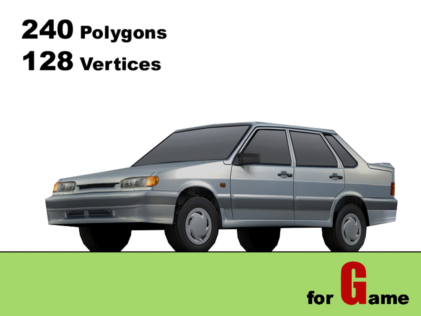 lada samara 2 3d max