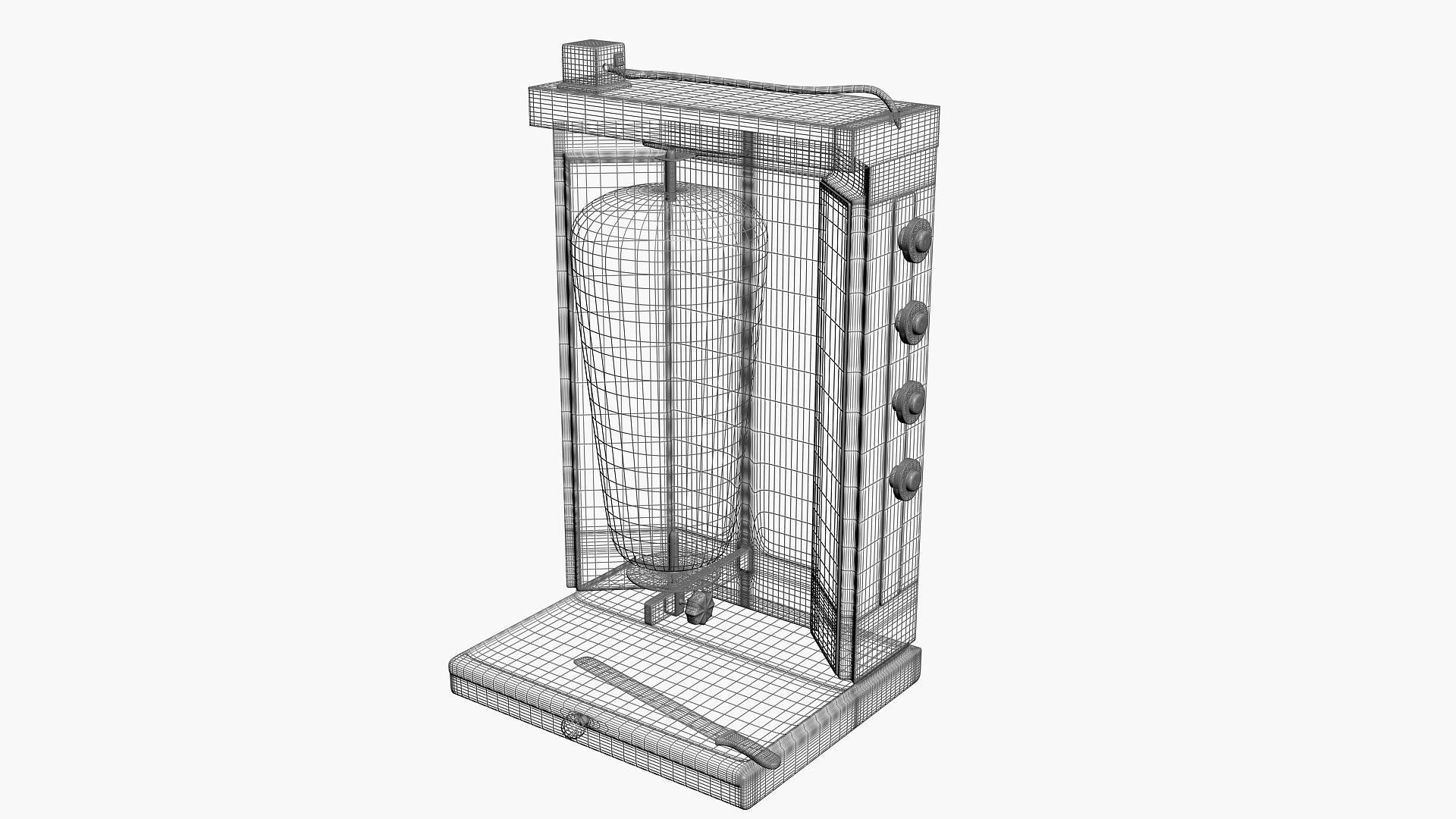 3D Model Kebab Machine - TurboSquid 2212806