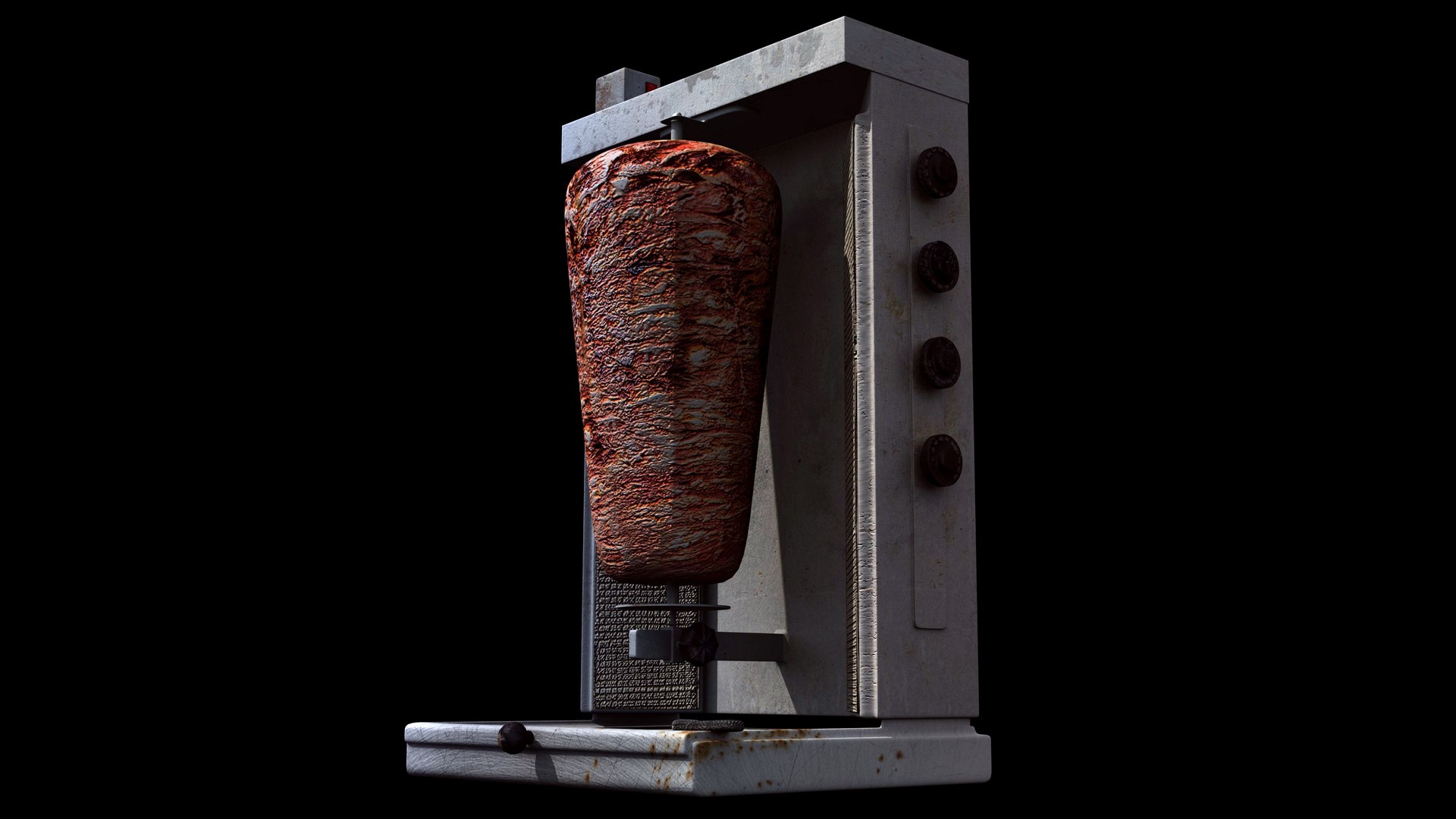 3D Model Kebab Machine - TurboSquid 2212806