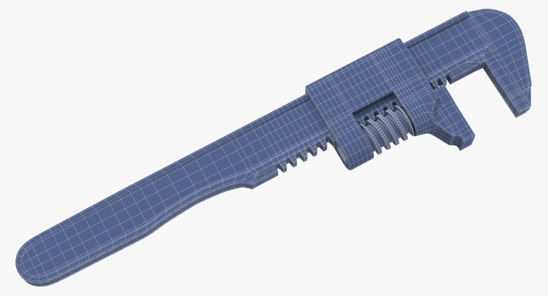 3D Monkey Wrench - TurboSquid 2029433