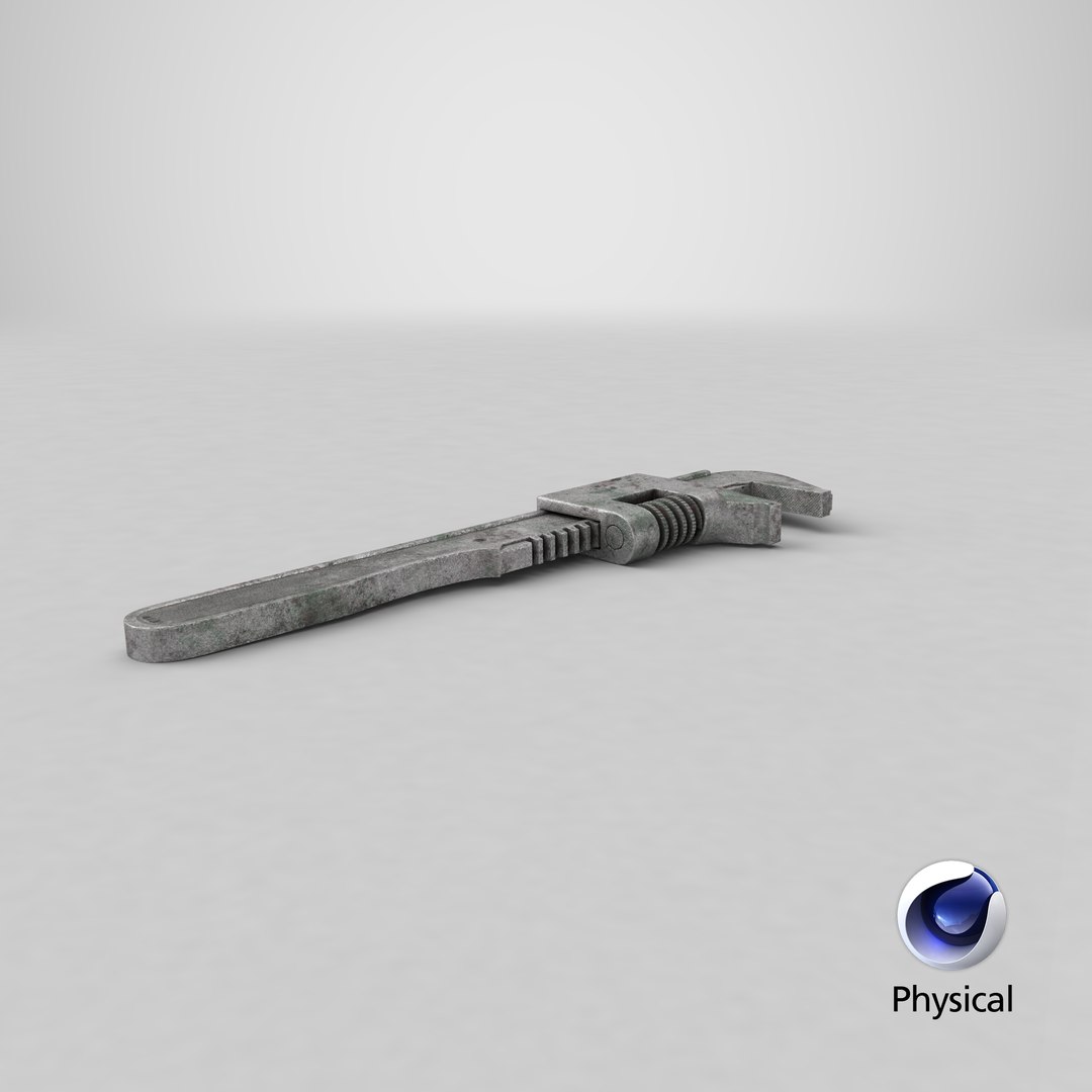 3D Monkey Wrench - TurboSquid 2029433