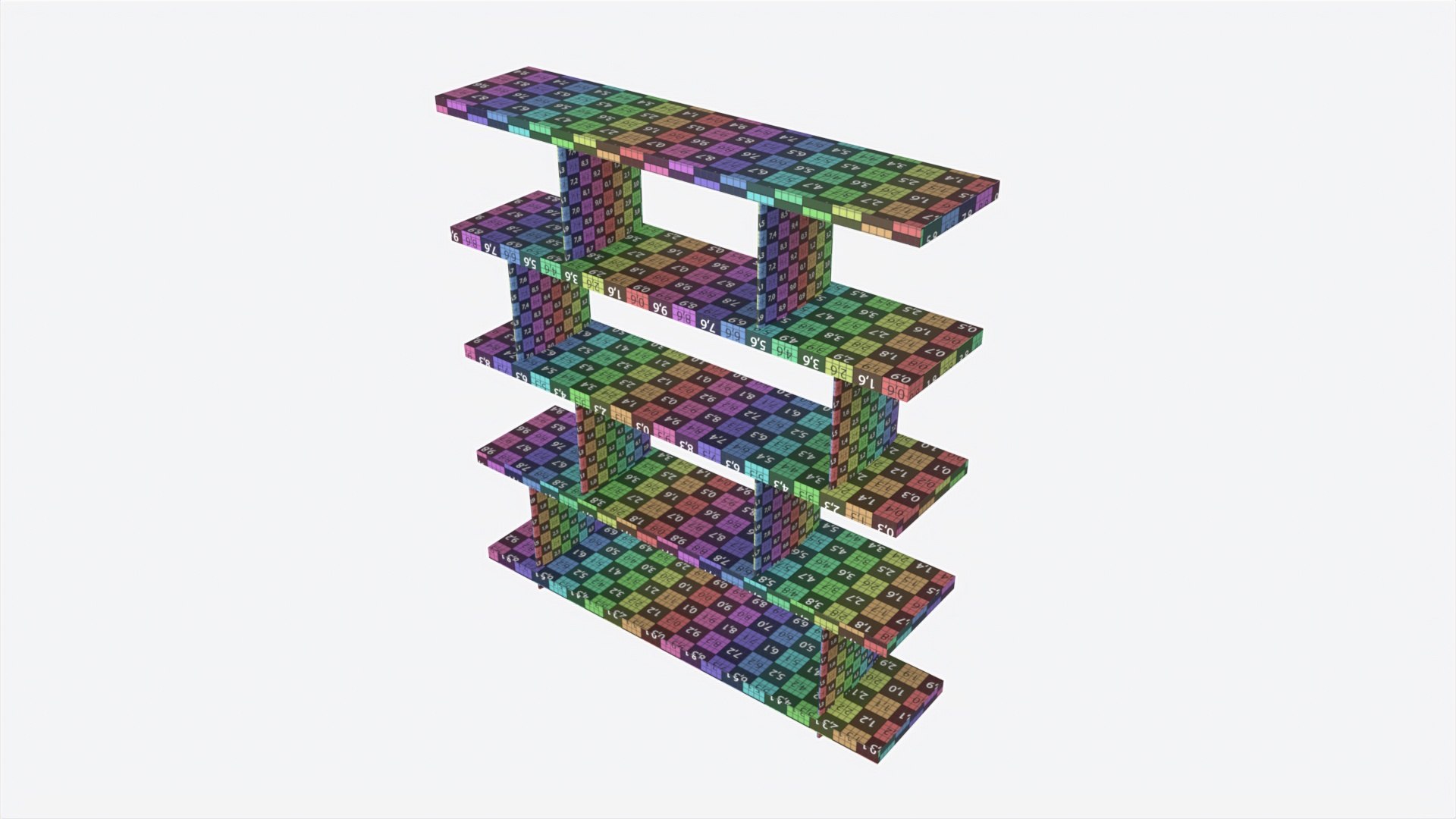 3D Etagere Baker Array - TurboSquid 2099321