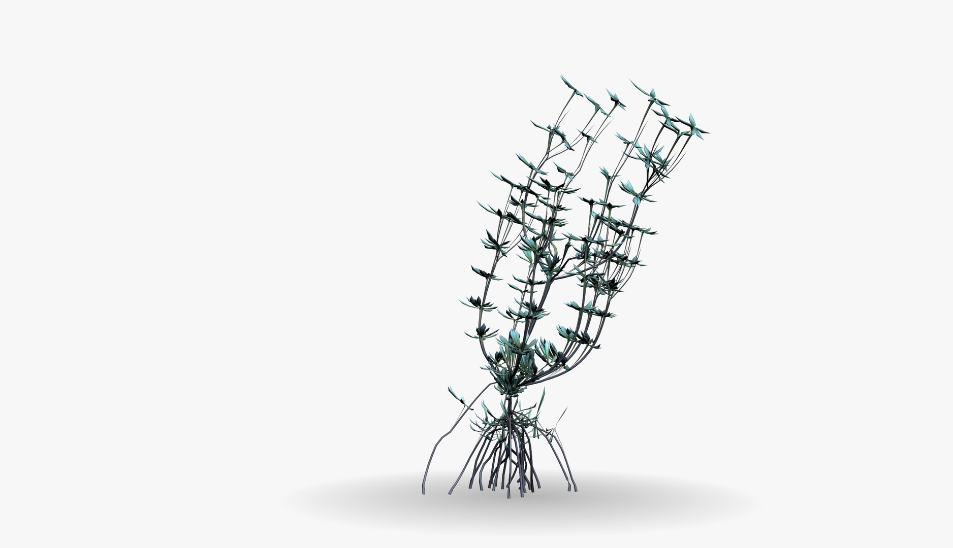 Alien Plants Set 006 3D Model - TurboSquid 2131380