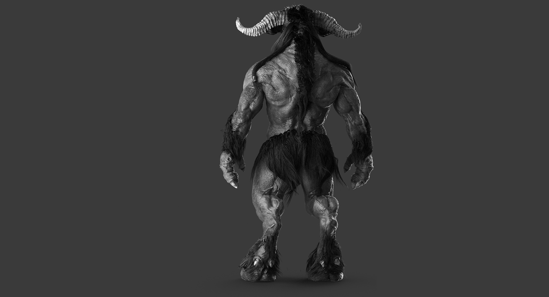 3d max minotaur animation