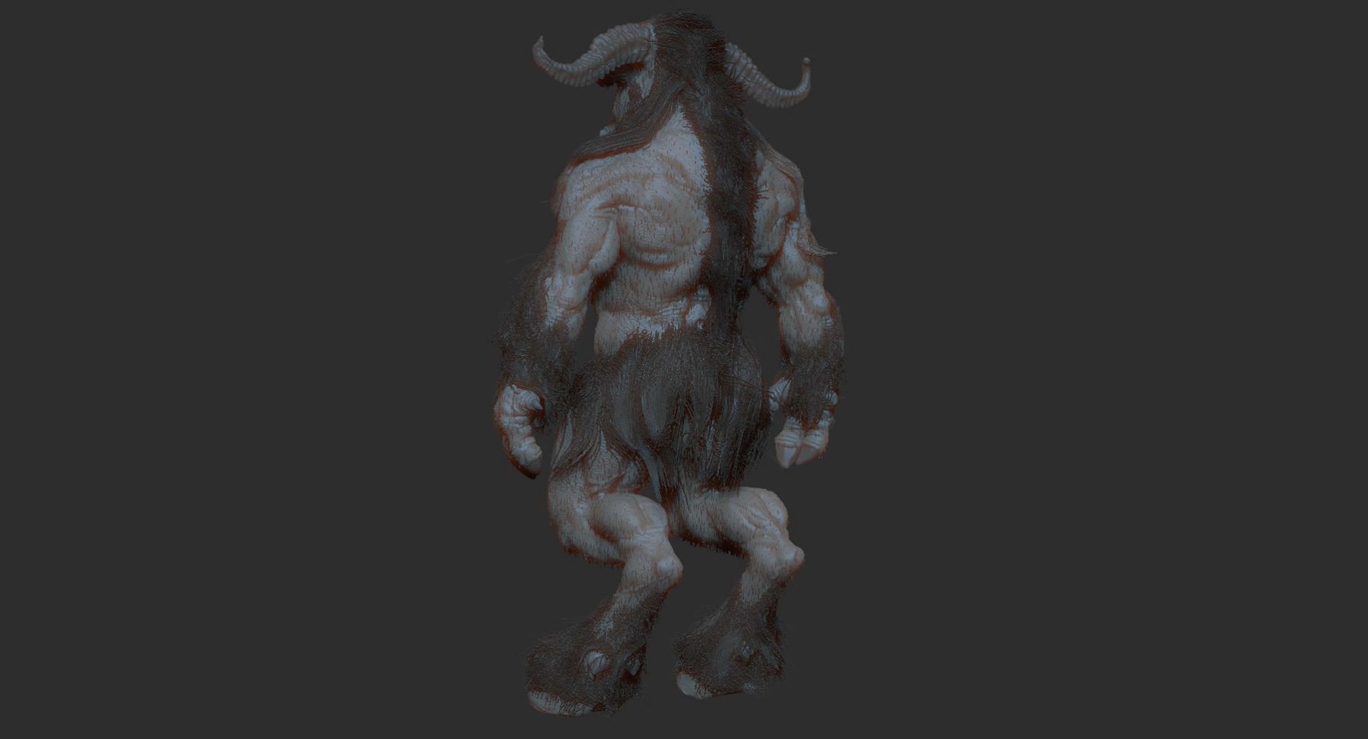 3d max minotaur animation