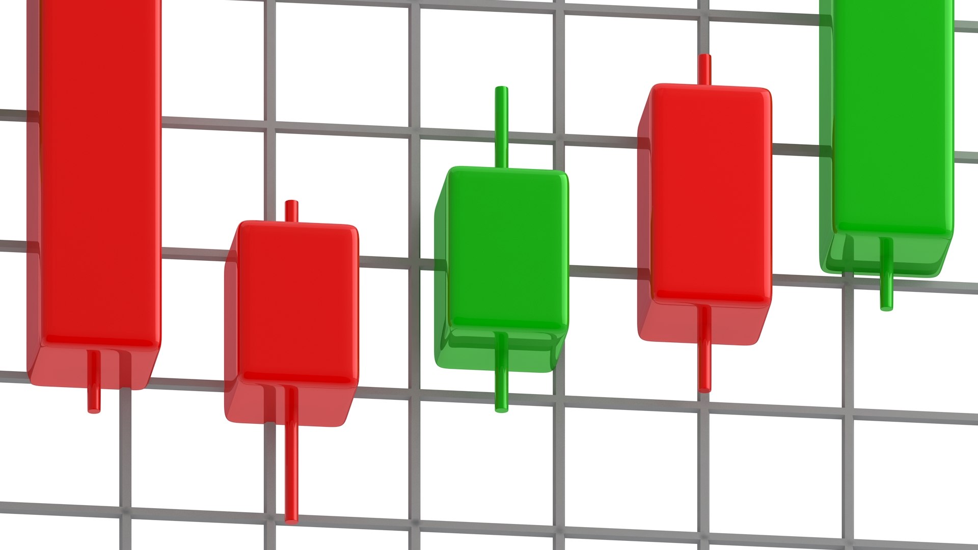 Candlestick Chart 02 3D Model - TurboSquid 2332157