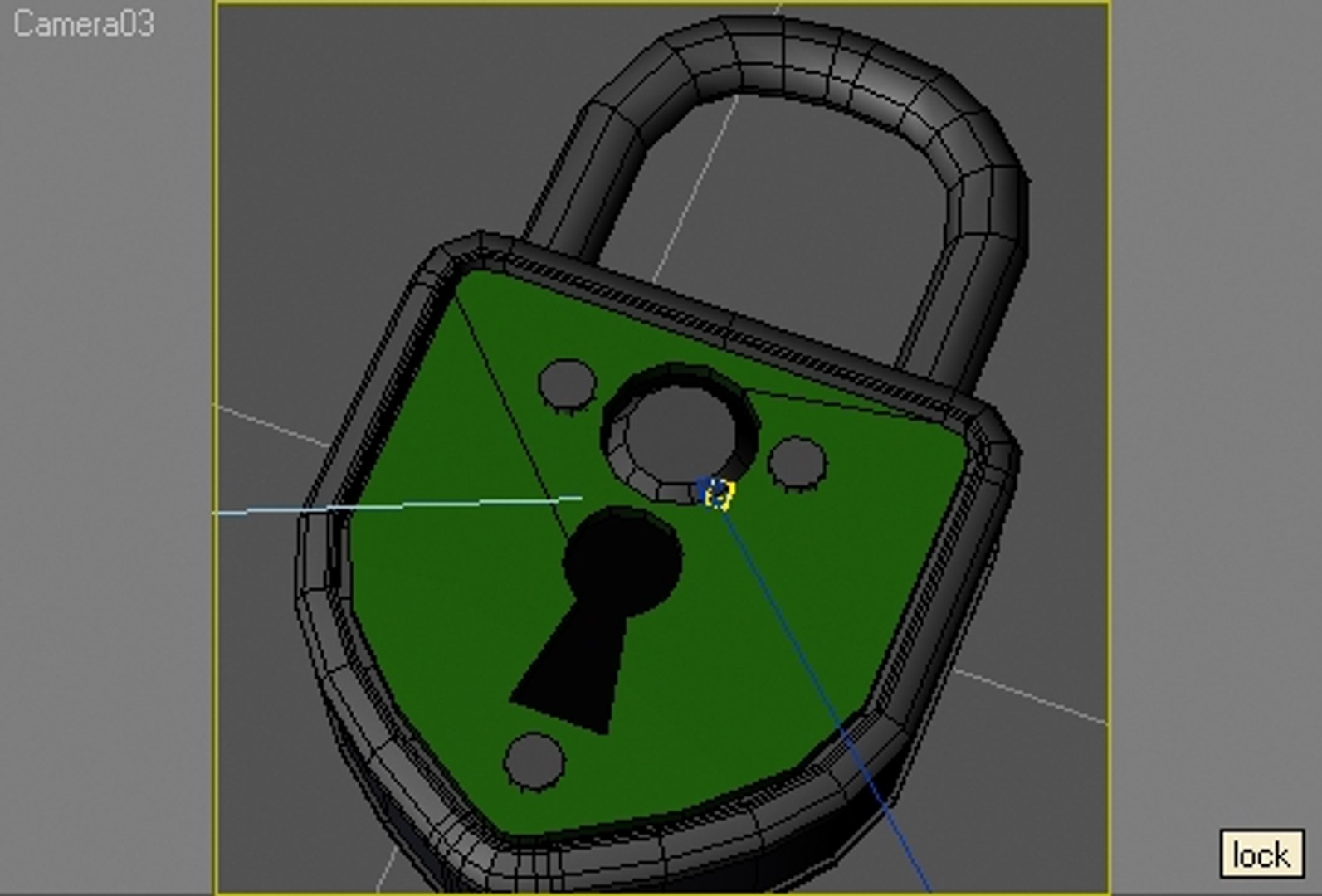 3dsmax Lock
