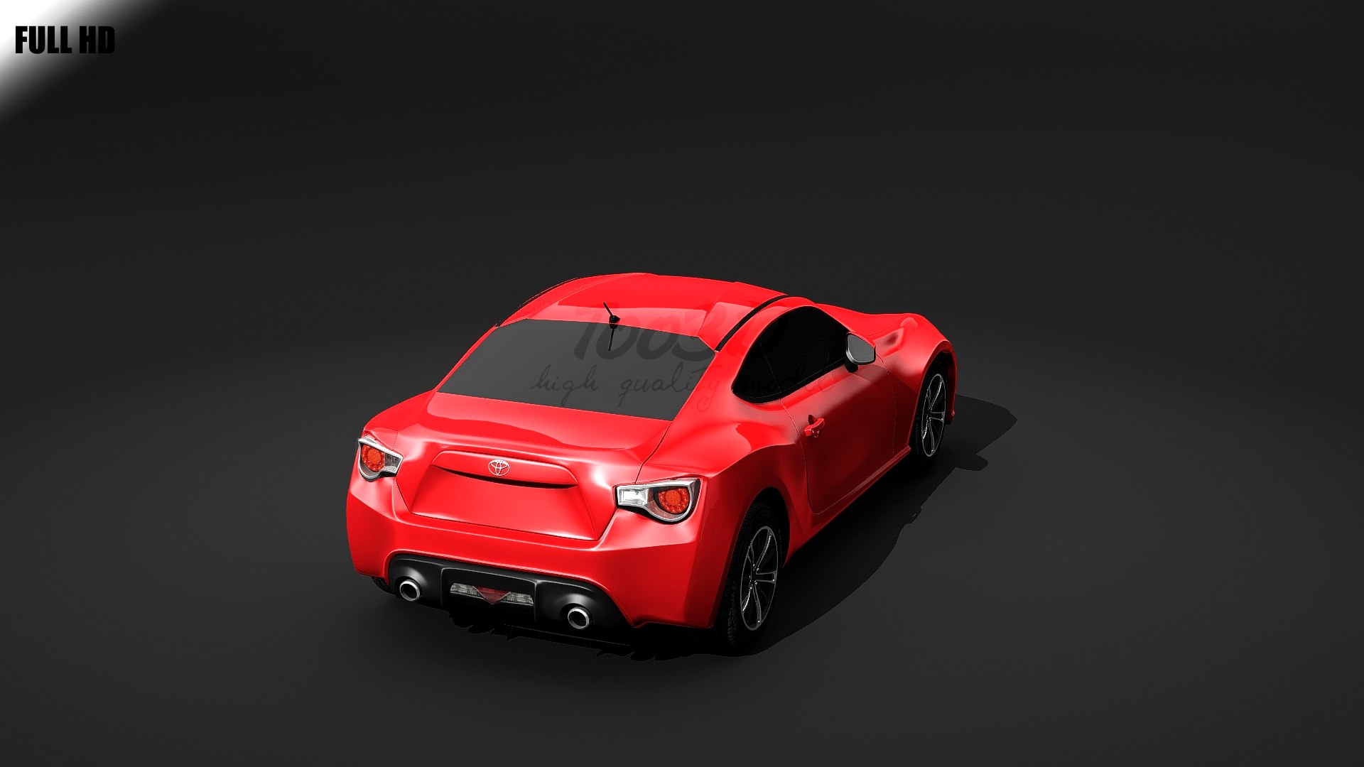 3d Toyota Ft-86 Gt-86 Model