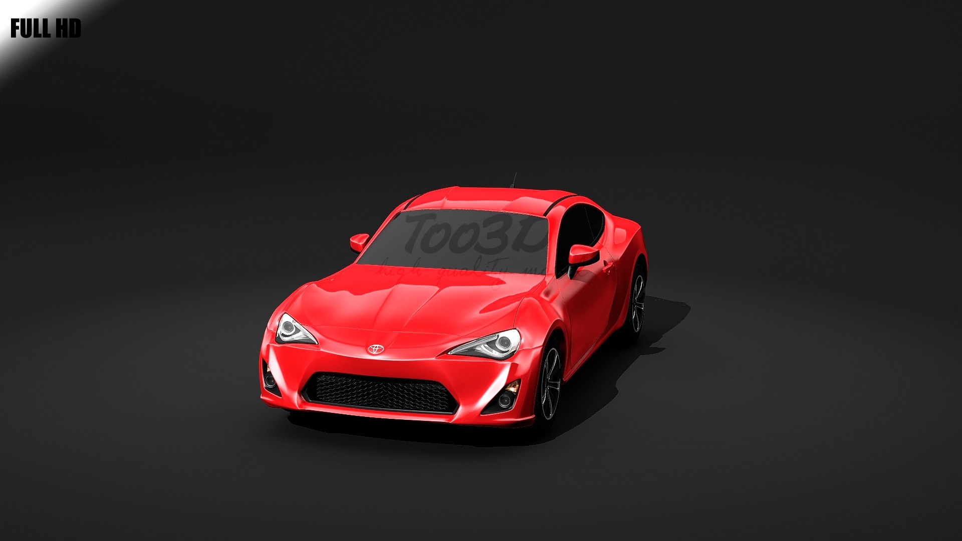3d Toyota Ft-86 Gt-86 Model