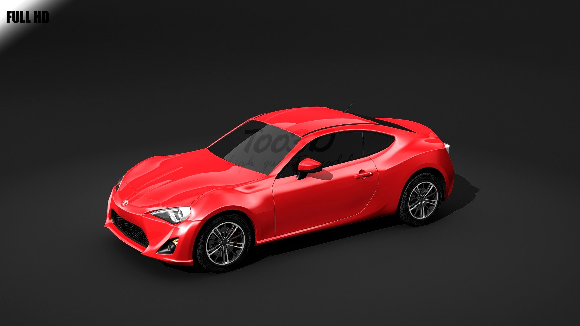 3d Toyota Ft-86 Gt-86 Model