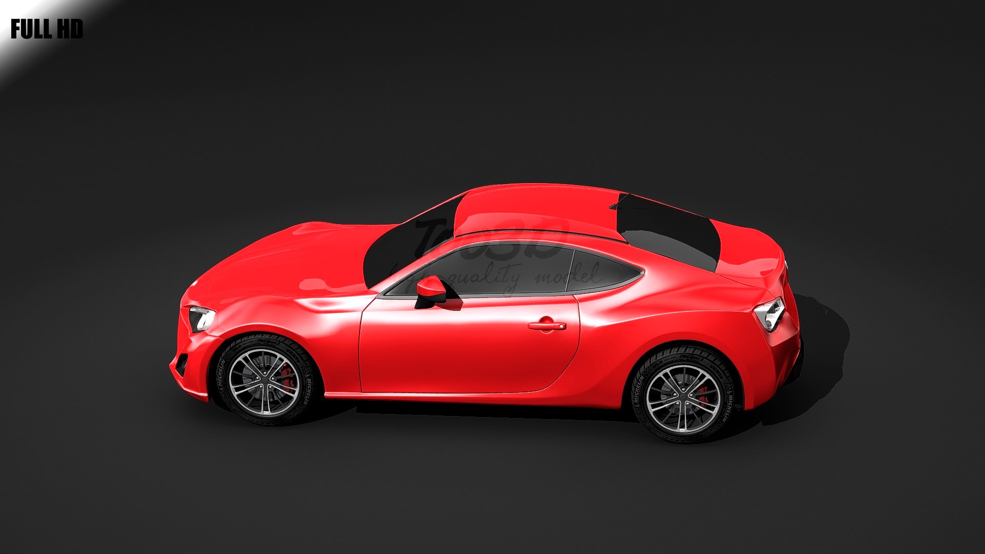 3d Toyota Ft-86 Gt-86 Model