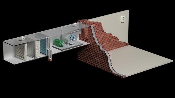 Animated HVAC Equipment 3D Models for Download | TurboSquid
