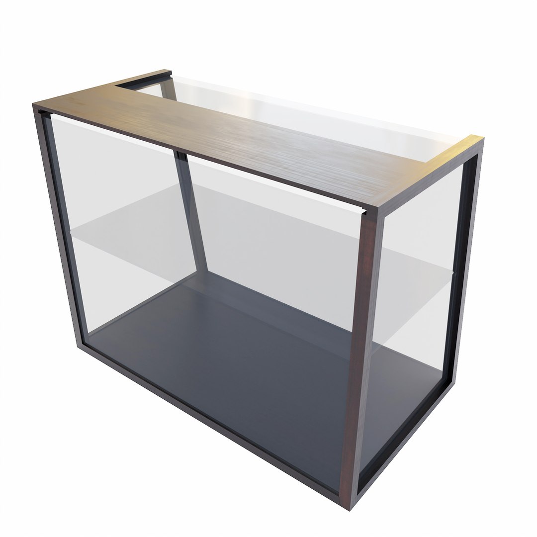 3D Model Glass Display Cabinet 3d Model - TurboSquid 2413806