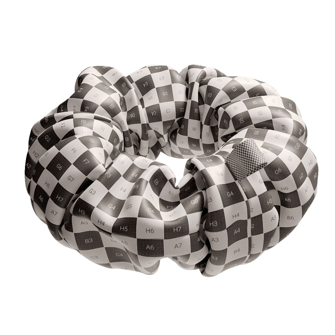3D Scrunchie Model - TurboSquid 2056836