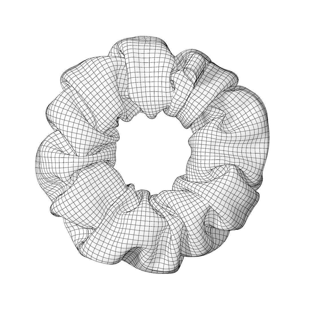 3D Scrunchie Model - TurboSquid 2056836
