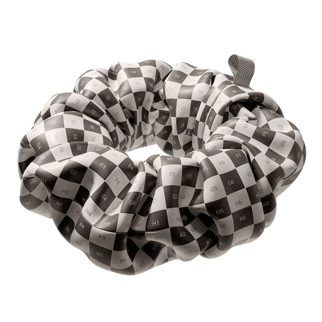 3D Scrunchie Model - TurboSquid 2056836