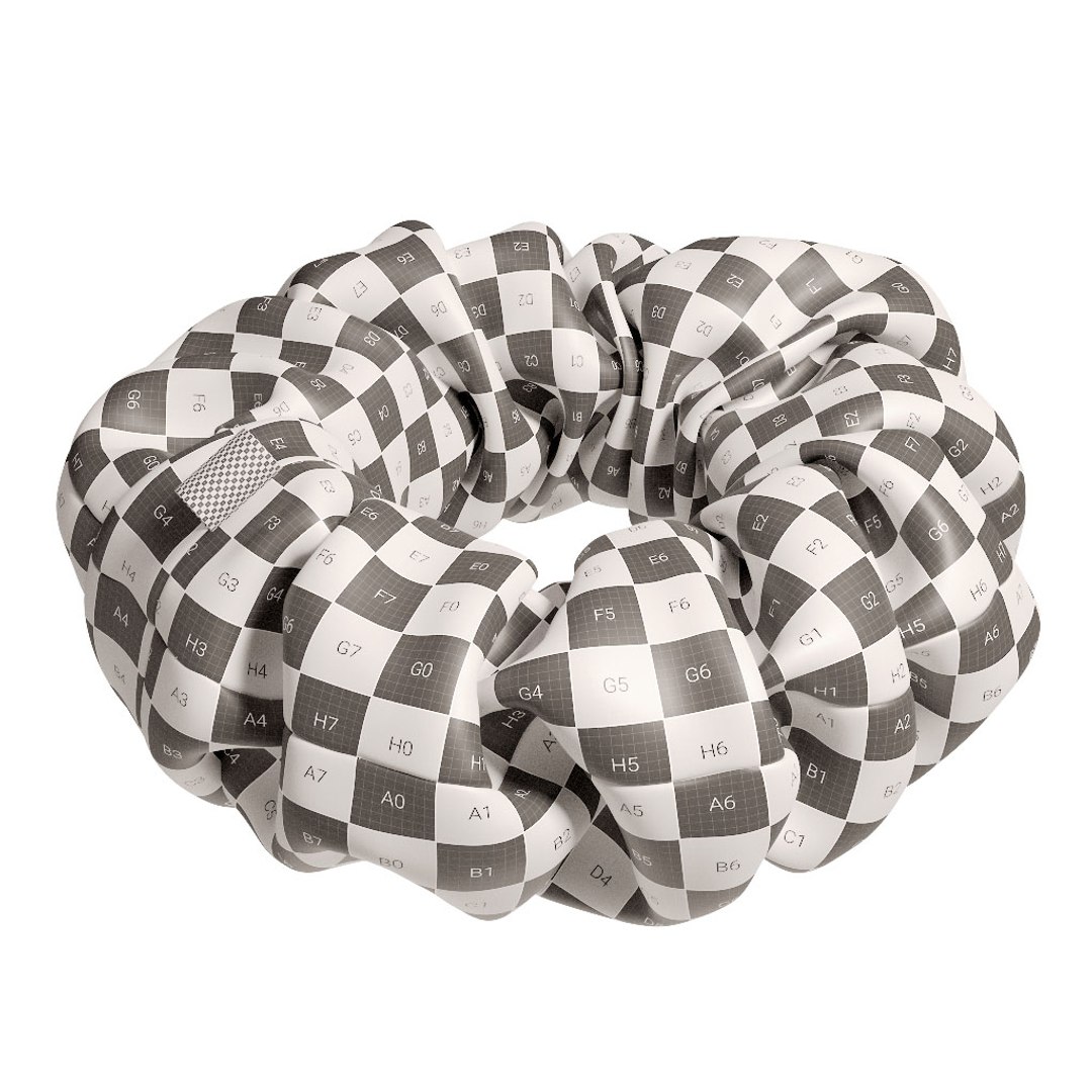 3D Scrunchie Model - TurboSquid 2056836