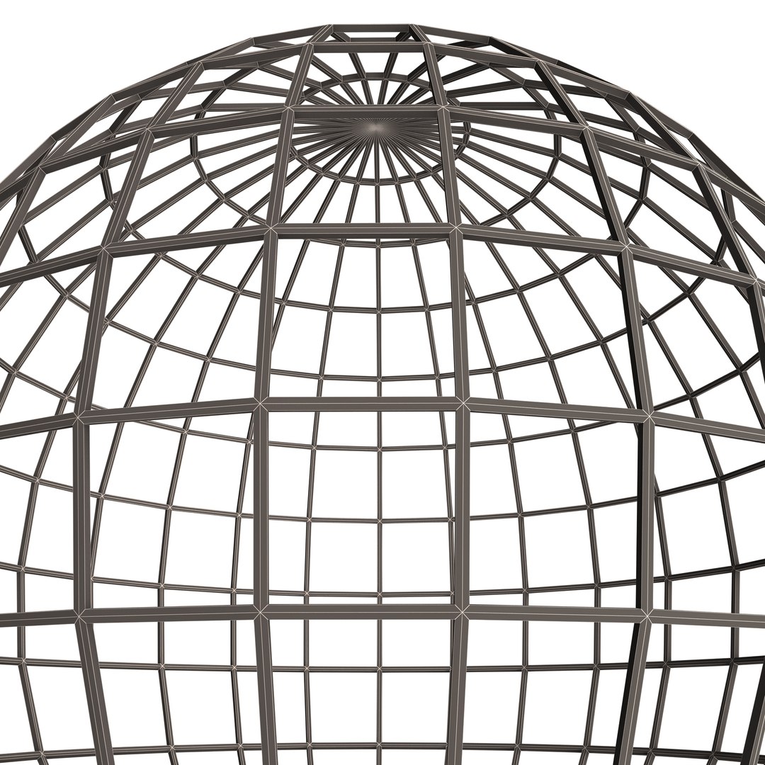 3D Model Wireframe Sphere 001 - TurboSquid 1914273