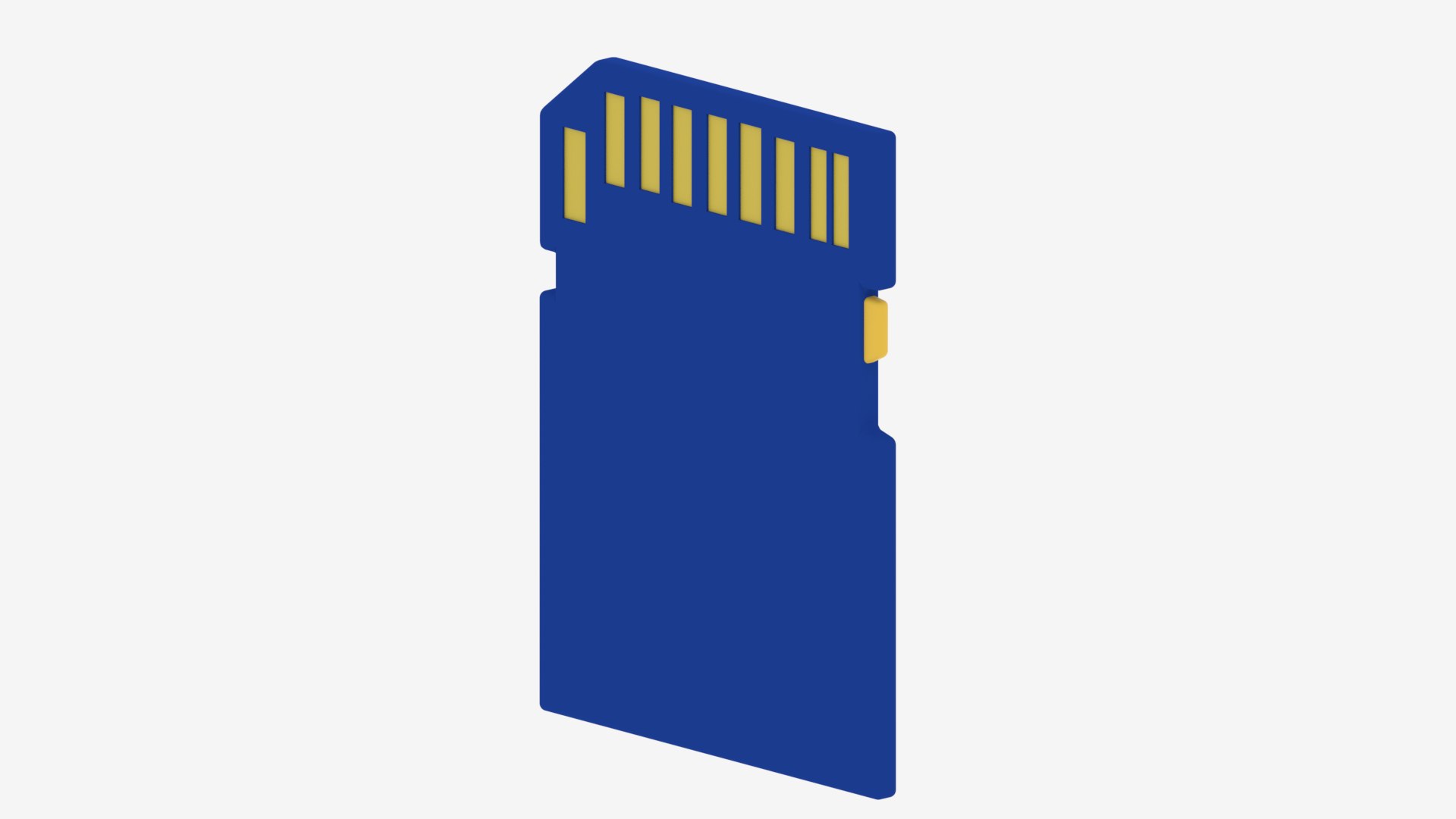 3D Cartoon SD Memory Card - TurboSquid 2143763