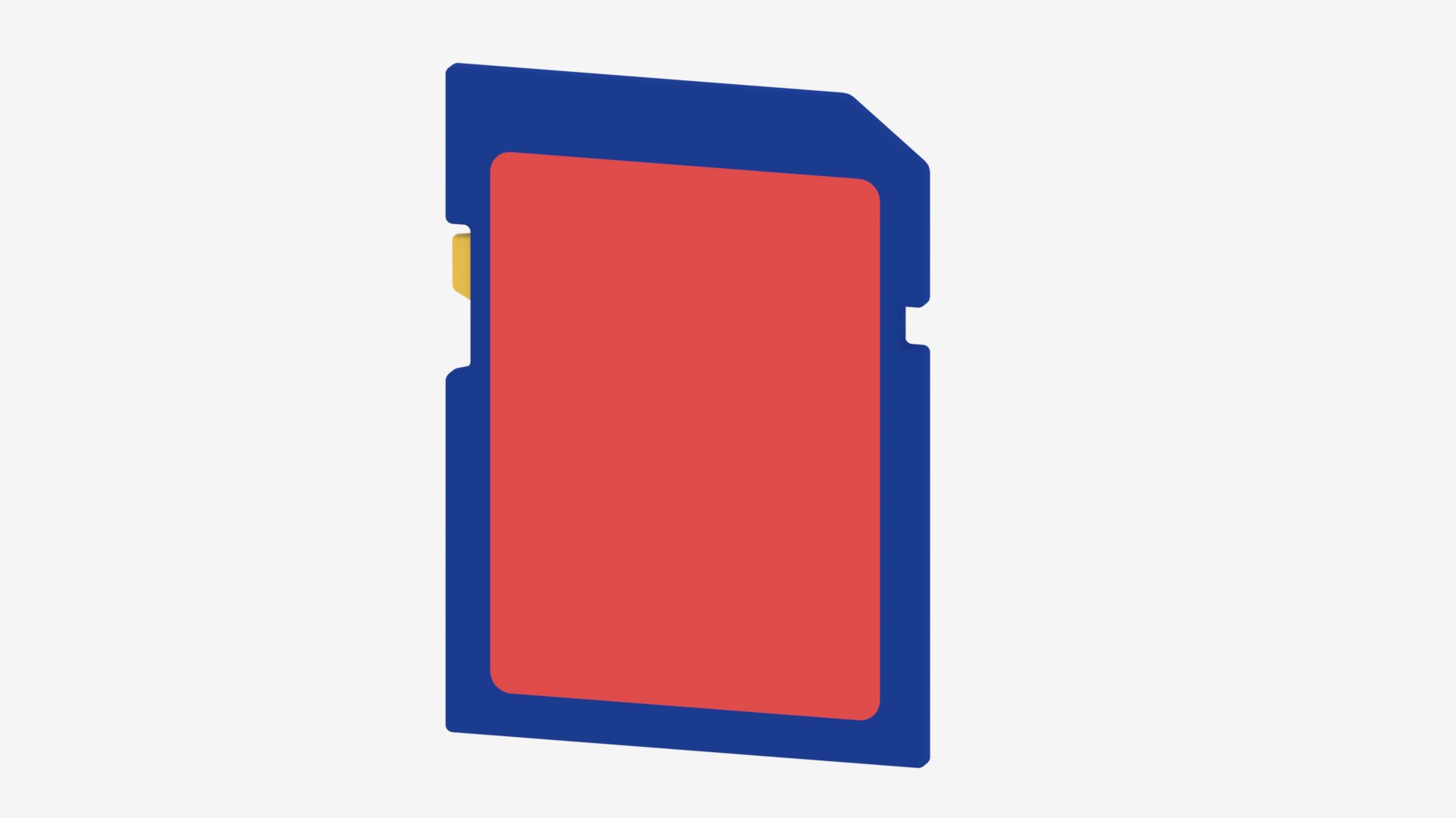 3D Cartoon SD Memory Card - TurboSquid 2143763