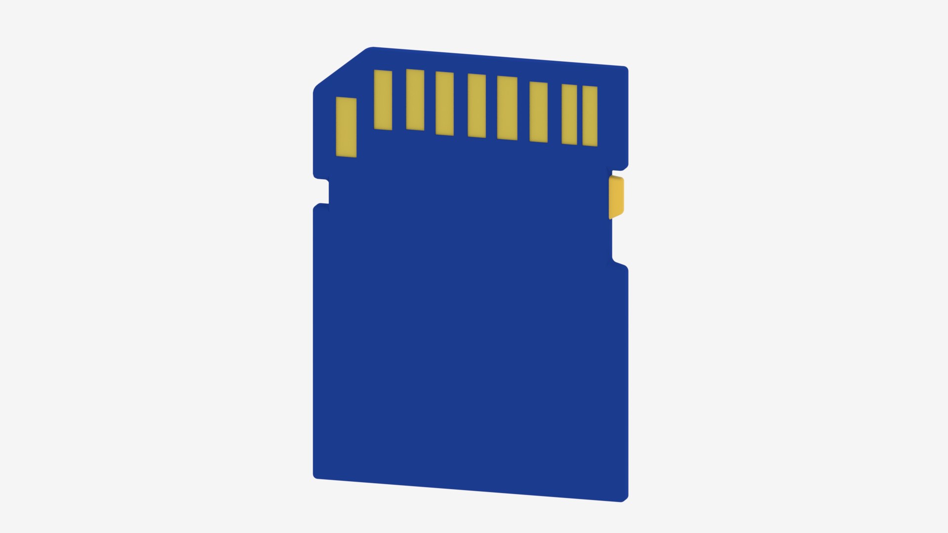 3D Cartoon SD Memory Card - TurboSquid 2143763