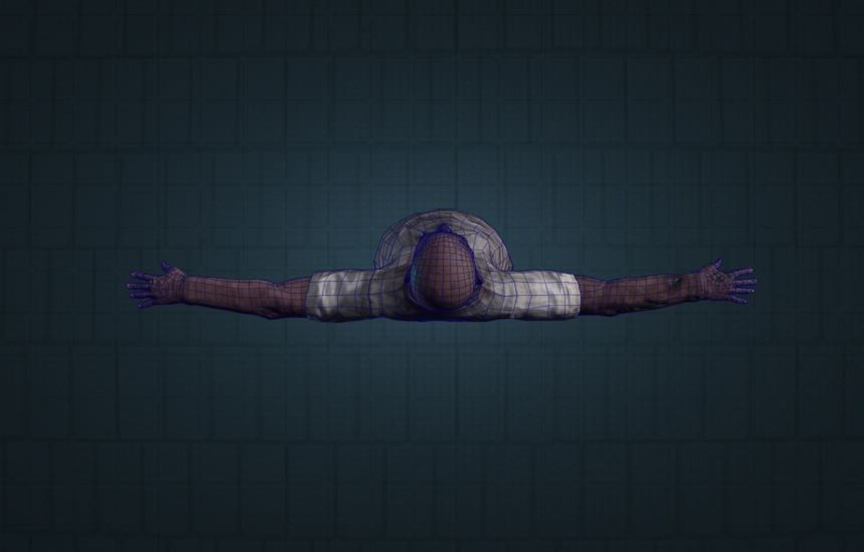 3d Obj Female Zombie